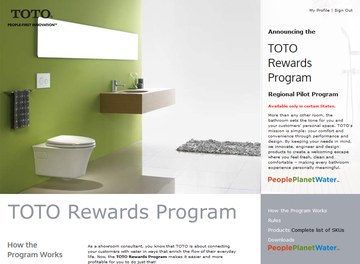 Toto Rewards Program - MarketNet